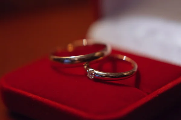 Gold wedding rings — Stock Photo © prg0383 #11244776