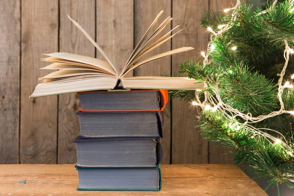 Book stack christmas Stock Photos, Royalty Free Book stack christmas ...