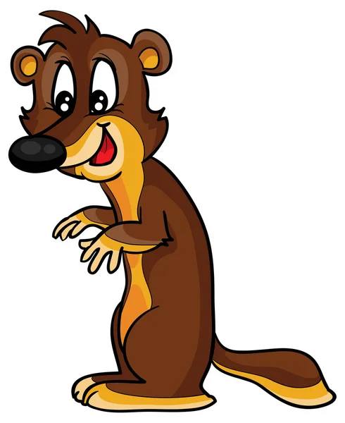 Cartoon ferret Vector Art Stock Images | Depositphotos
