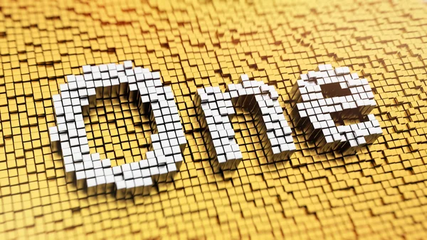 Pixelated Bitcoin – Stock Editorial Photo © timbrk #48171027