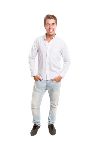 Smiling man full length — Stock Photo © ridofranz #12765245