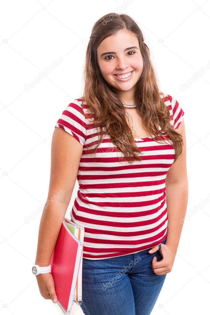 Young student girl Stock Photo by ©hsfelix 80736346