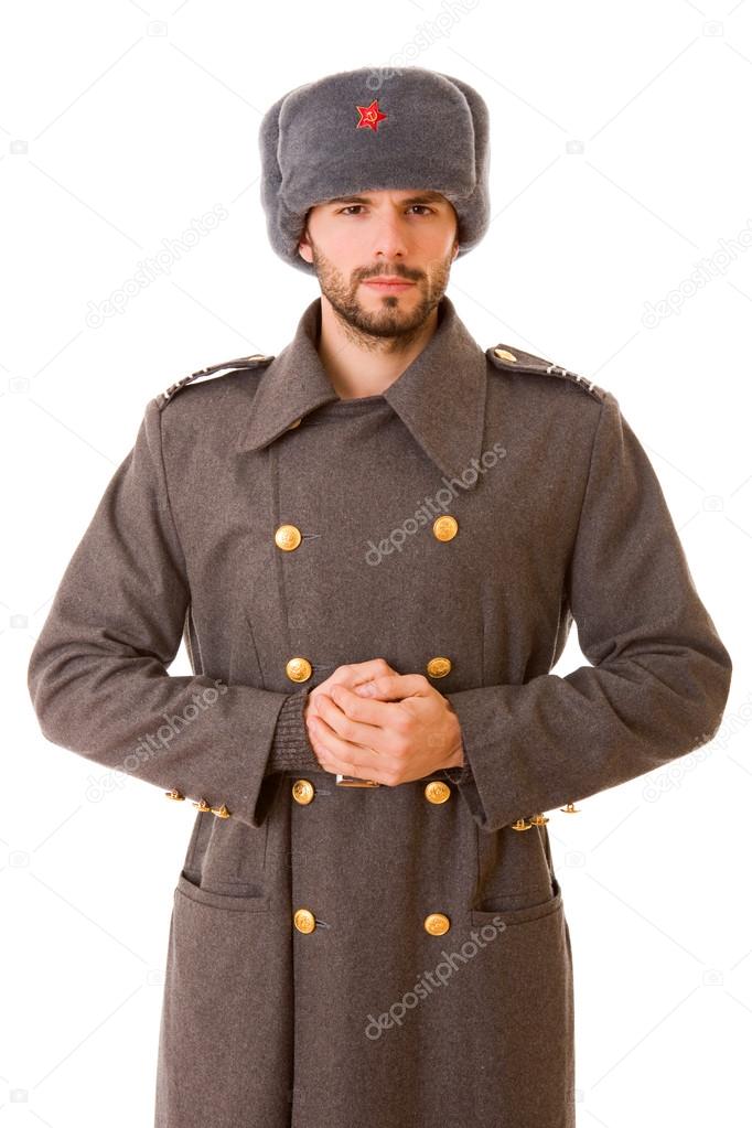 Russian Military Trench Coat