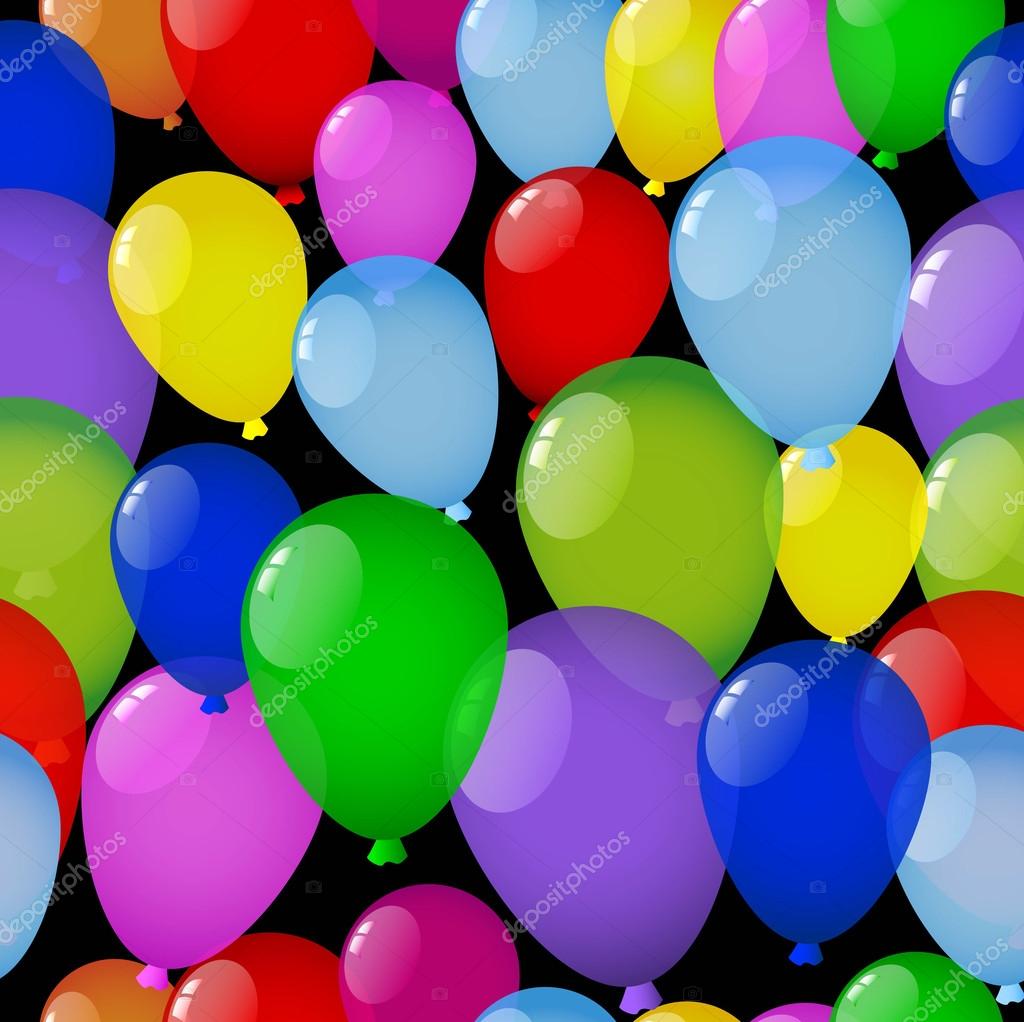 Seamless background with balloons Stock Vector Image by ©Galina2703 ...