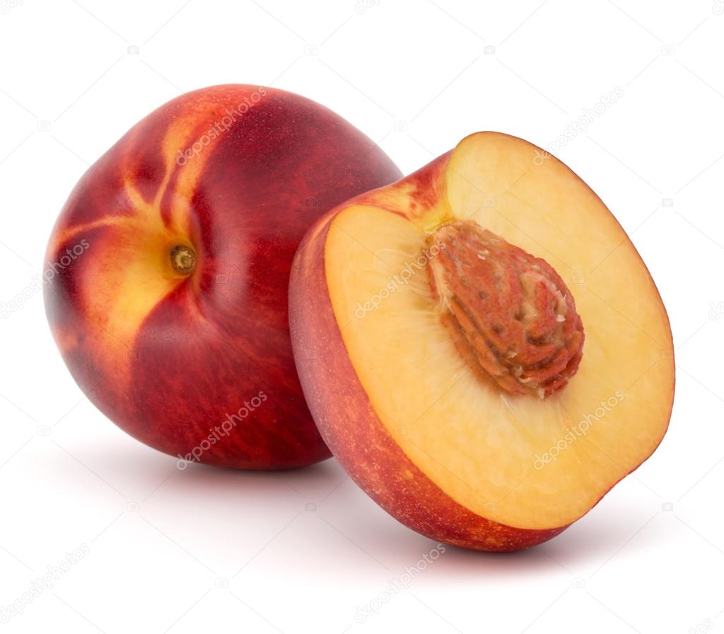 Isolated Nectarine fruits Stock Photo by ©natika 100350982