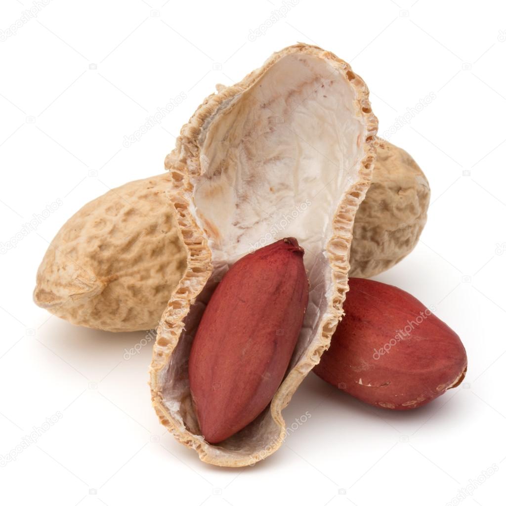 Opened and whole peanuts Stock Photo by ©natika 118646976