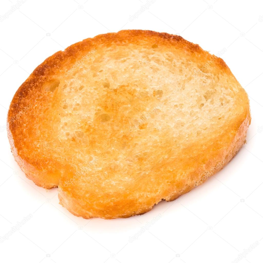 Crusty bread toast slice Stock Photo by ©natika 125634598