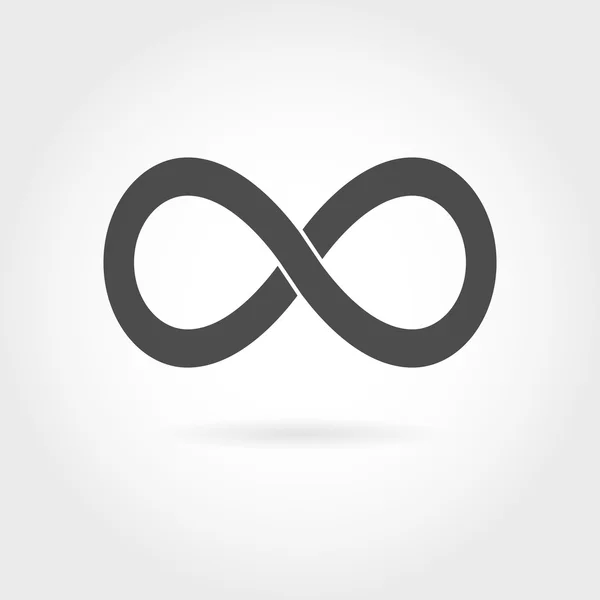 Infinity abstract sign — Stock Vector © RealVector #88275756