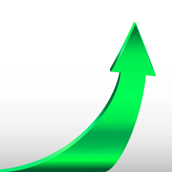 Wave arrow | Wave arrow graph — Stock Photo © VikaSuh #6337396