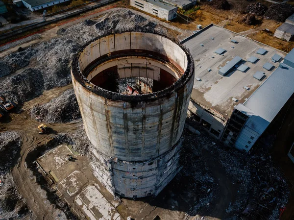 Silo demolition Stock Photos, Royalty Free Silo demolition Images ...