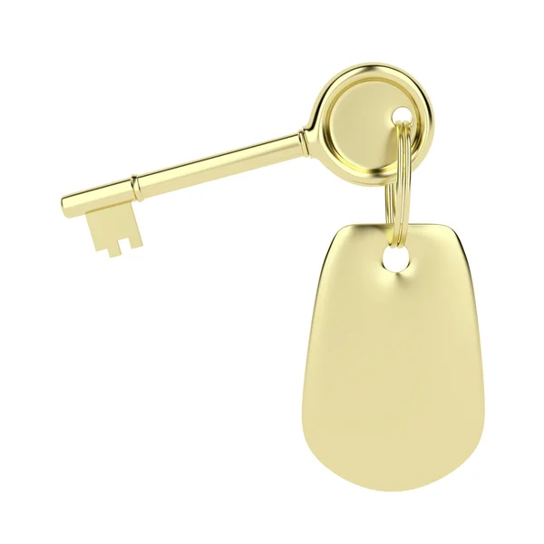 Golden key ring Stock Photo by ©magraphics 42797841