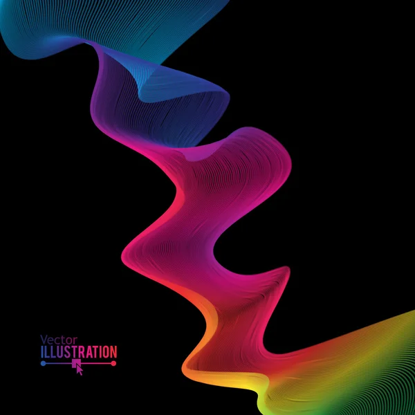 Moving colorful lines Stock Vector by ©jakegfx 111575672