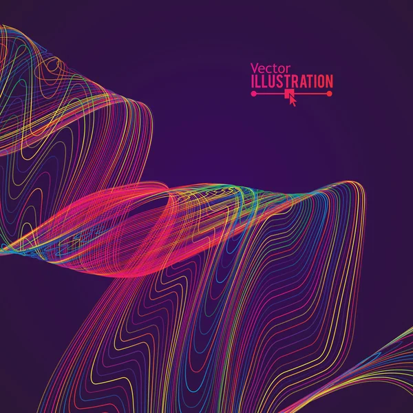 Moving colorful lines Stock Vector by ©jakegfx 111575672