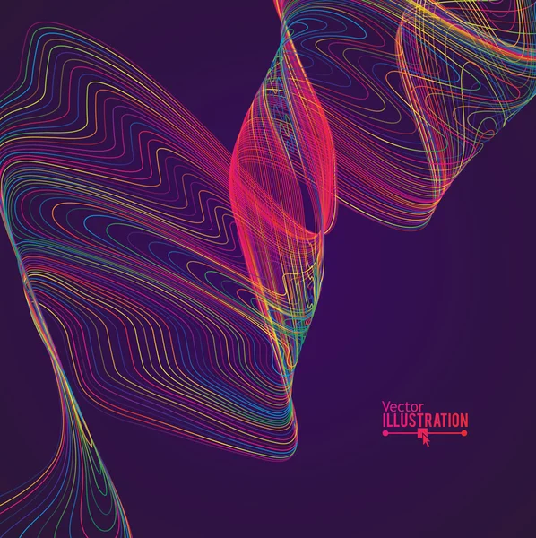 Moving colorful lines Stock Vector by ©jakegfx 111575672