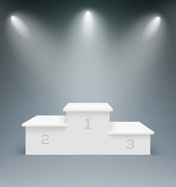 Empty Winners Podium Stock Vector Image by ©jakegfx #111553432