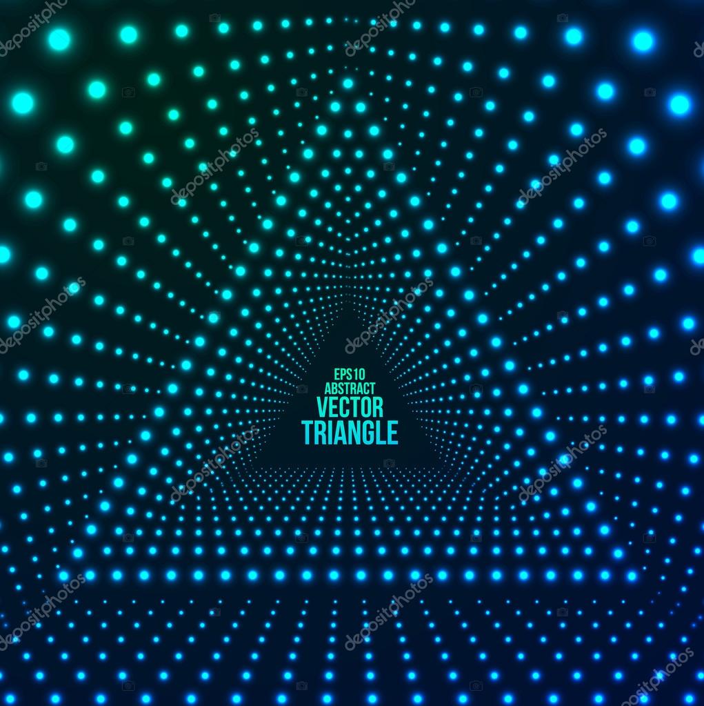 Blue Triangle Border Stock Vector Image by ©jakegfx #111555202