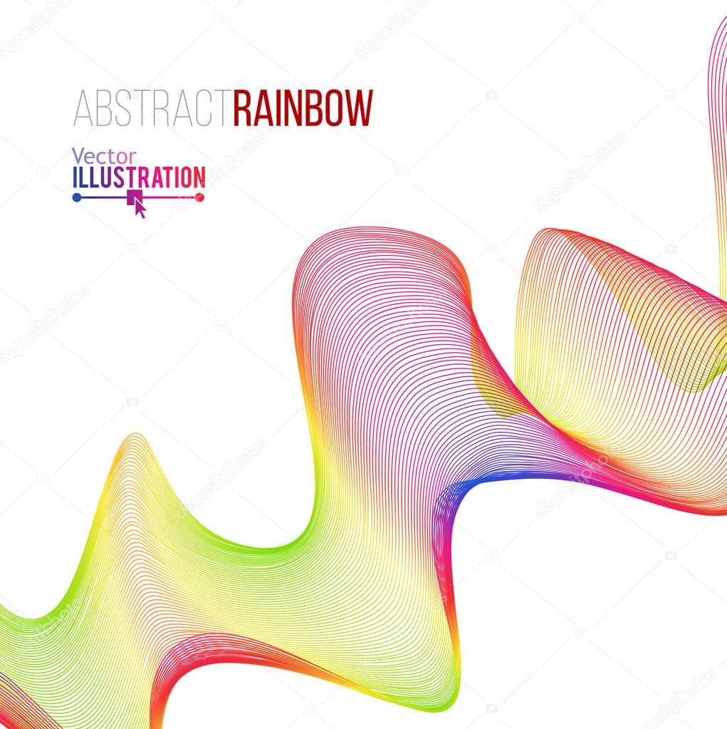 Moving colorful lines Stock Vector by ©jakegfx 111557630