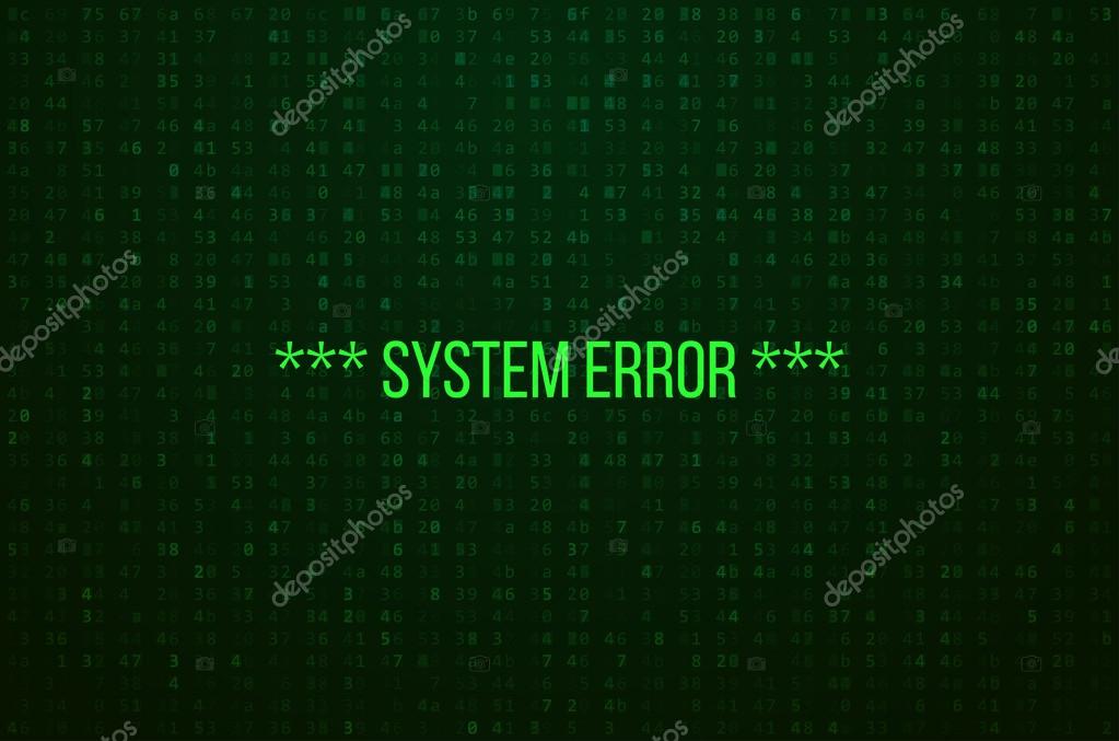 System Error Digital Numbers Background Stock Vector by ©jakegfx 111577258 System Error Digital Numbers Background Stock Vector by ©jakegfx 111577258
