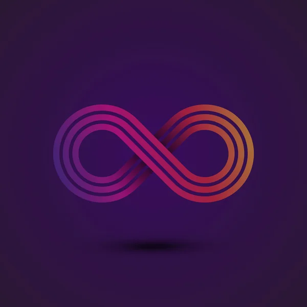 Thin Line Infinity Symbol Sign Linear Infinite Icon Limitless Logo ...