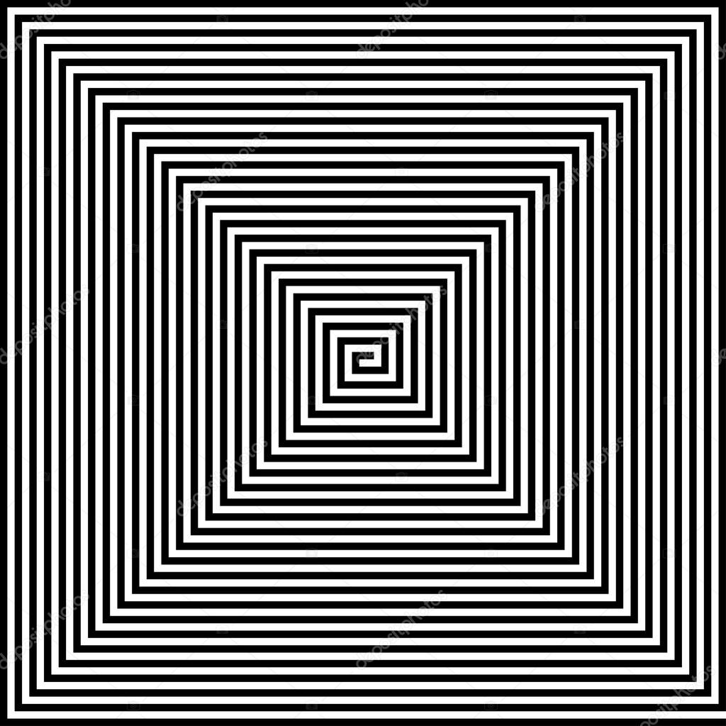 Abstract Square Spiral — Stock Vector © jakegfx #111580092