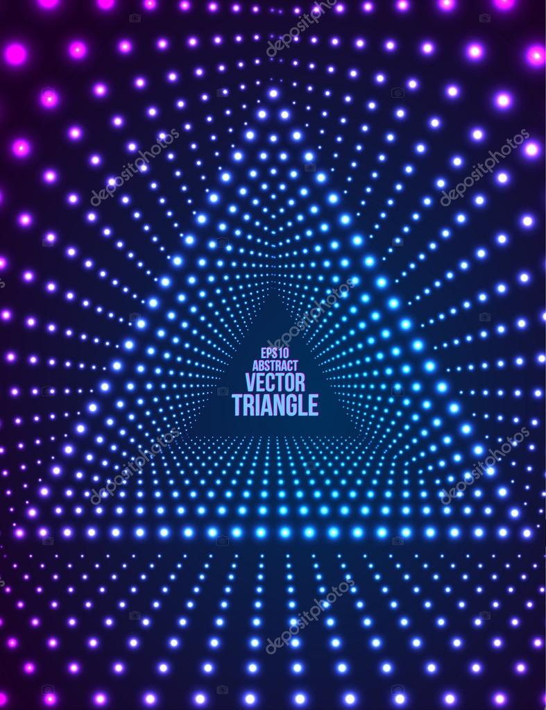 Blue Triangle Border Stock Vector Image by ©jakegfx #111582304