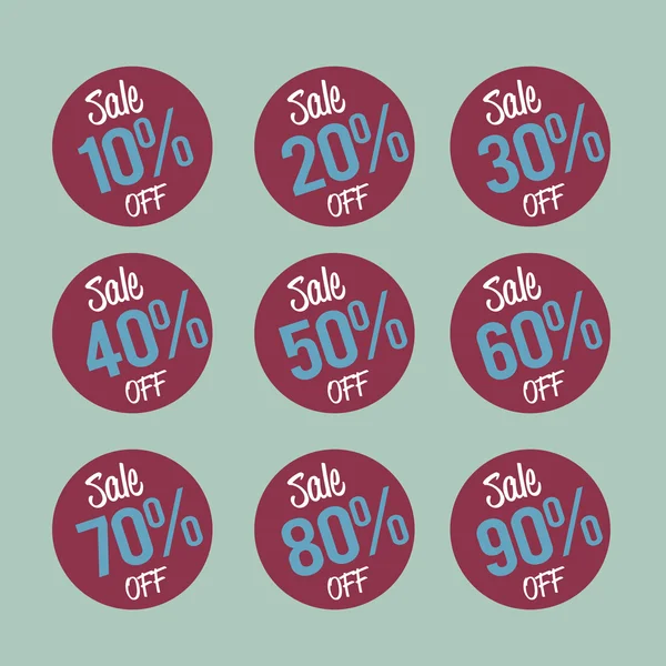 Percent OFF Discount Label Tag2 - Stock Image - Everypixel