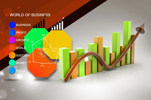 Business process chart with arrows Stock Photo by ©Violka08 25752929