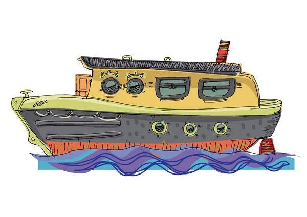 114 Rivier barge Stock Illustrations | Depositphotos