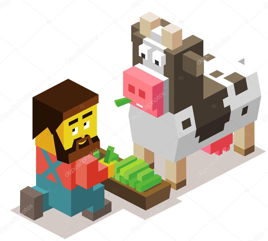 Minecraft Cowman