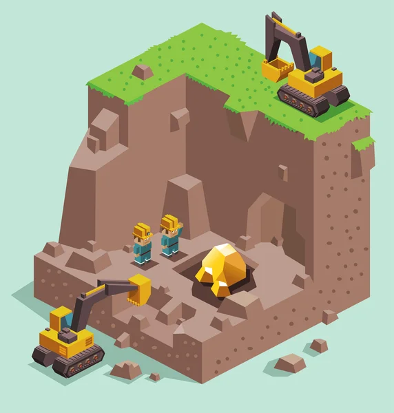 24,536 Gold mining Vector Images, Gold mining Illustrations | Depositphotos
