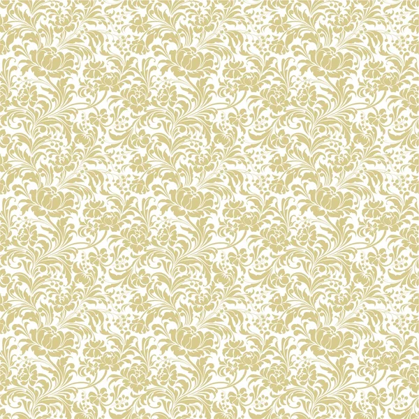 Fancy floral seamless vector wallpaper — Stock Vector © malkani #40738811