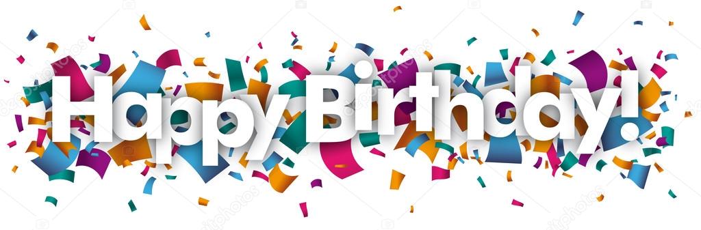 Happy Birthday Confetti