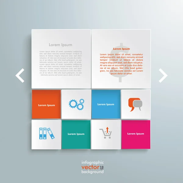 Rectangles e commerce template Vector Art Stock Images | Depositphotos