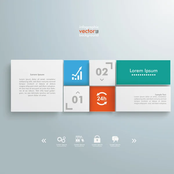 Rectangles e commerce template Vector Art Stock Images | Depositphotos