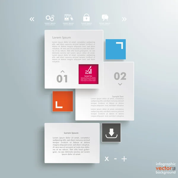 Rectangles e commerce template Vector Art Stock Images | Depositphotos