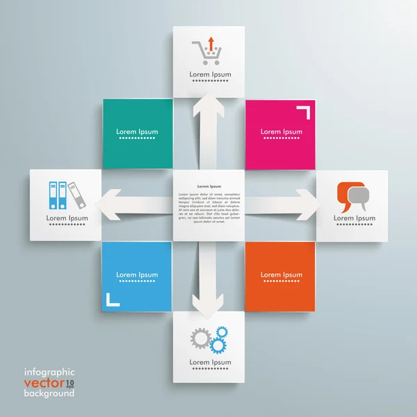 Rectangles e commerce template Vector Art Stock Images | Depositphotos