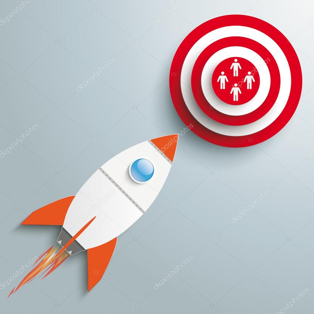 Flying Paper Rocket Stock Vector Image by ©limbi007 #72576135