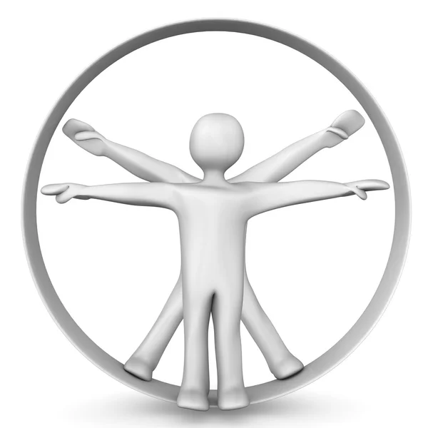 White cartoon characters — Stock Photo © limbi007 #72592731