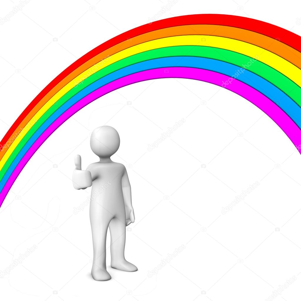 White cartoon character — Stock Photo © limbi007 #72592609