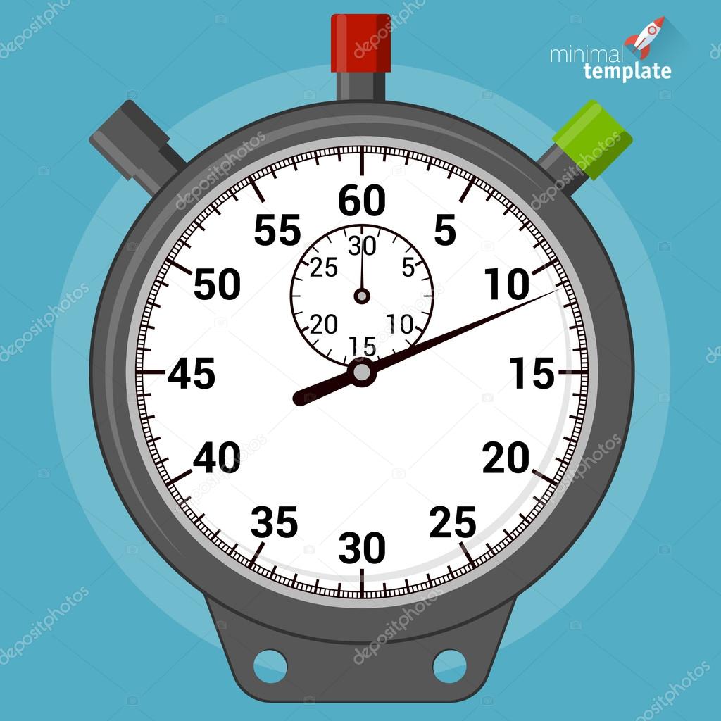 Timer, stopwatch template Stock Vector Image by ©mustahtar #121685582