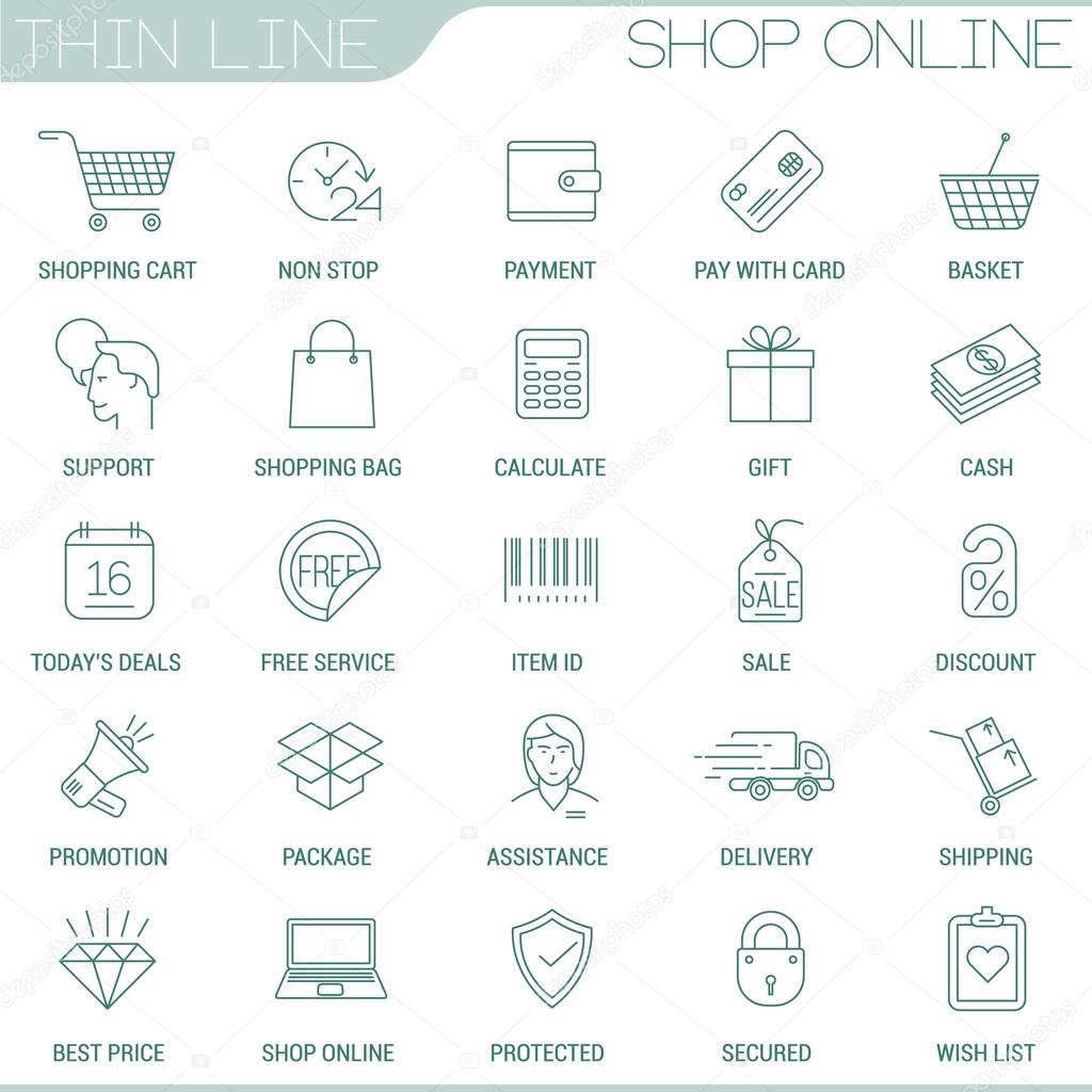 Shop Online Icon