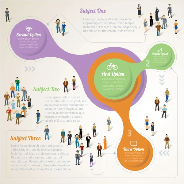 Human infographics. template. Stock Vector Image by ©mustahtar #83562278