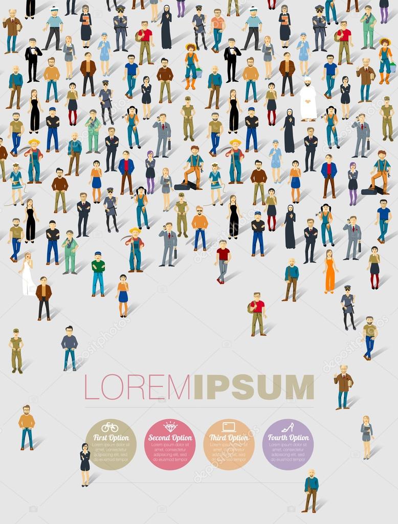 Human infographics. template. Stock Vector Image by ©mustahtar #83567126