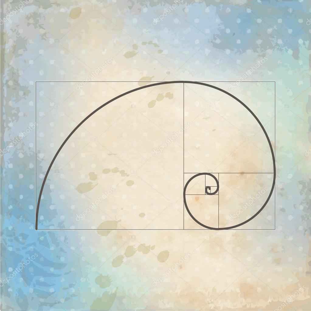 Golden ratio -template Stock Vector Image by ©LeonART #107254574