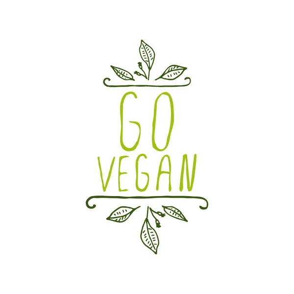 Go vegan Stock Vectors, Royalty Free Go vegan Illustrations ...