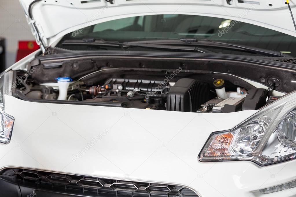 Car With Open Hood Stock Photo by ©SimpleFoto 102158326