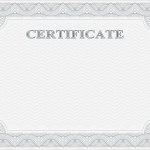 Vintage certificate with gold, luxury, ornamental frames Stock Vector ...