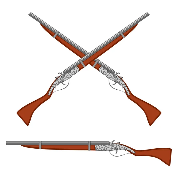 275 Crossed rifles Vector Images - Free & Royalty-free Crossed rifles ...