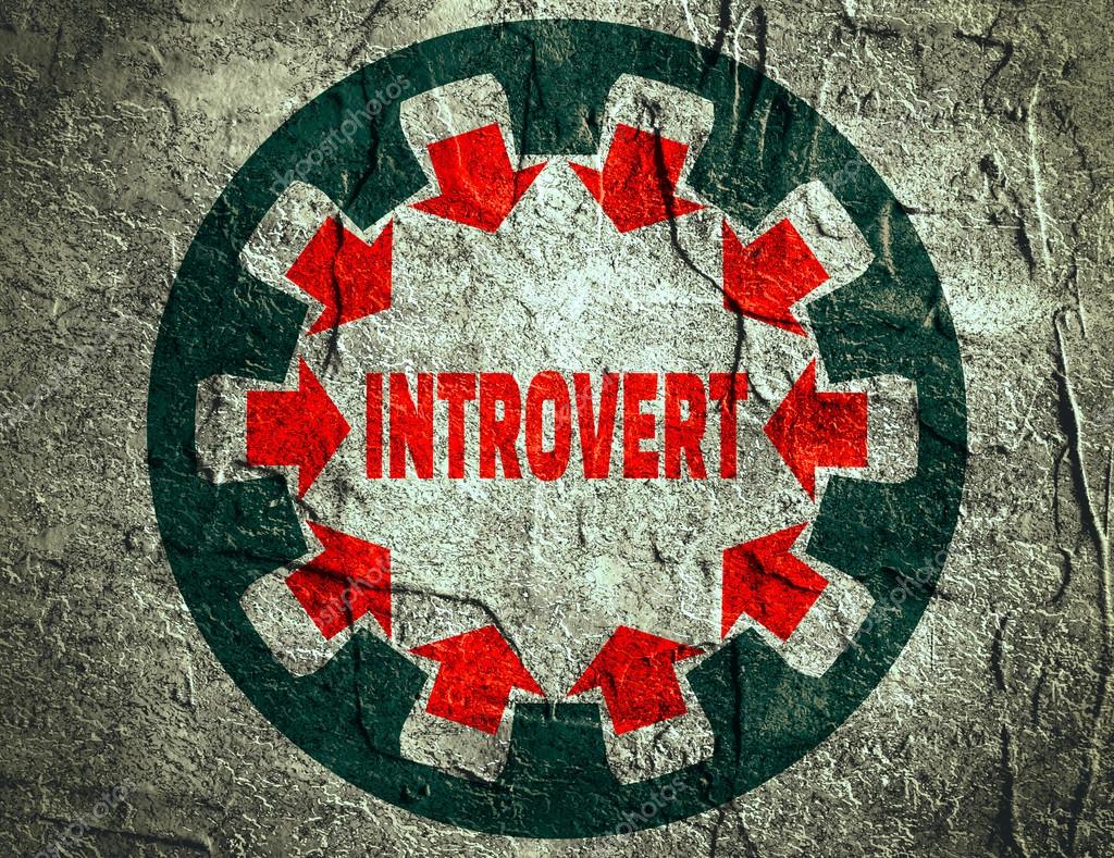 Carácter introvertido. Metáfora psicológica 2023