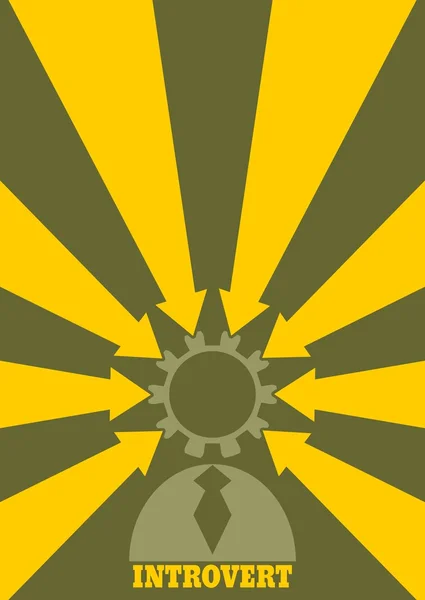 Introvert man Vector Art Stock Images | Depositphotos